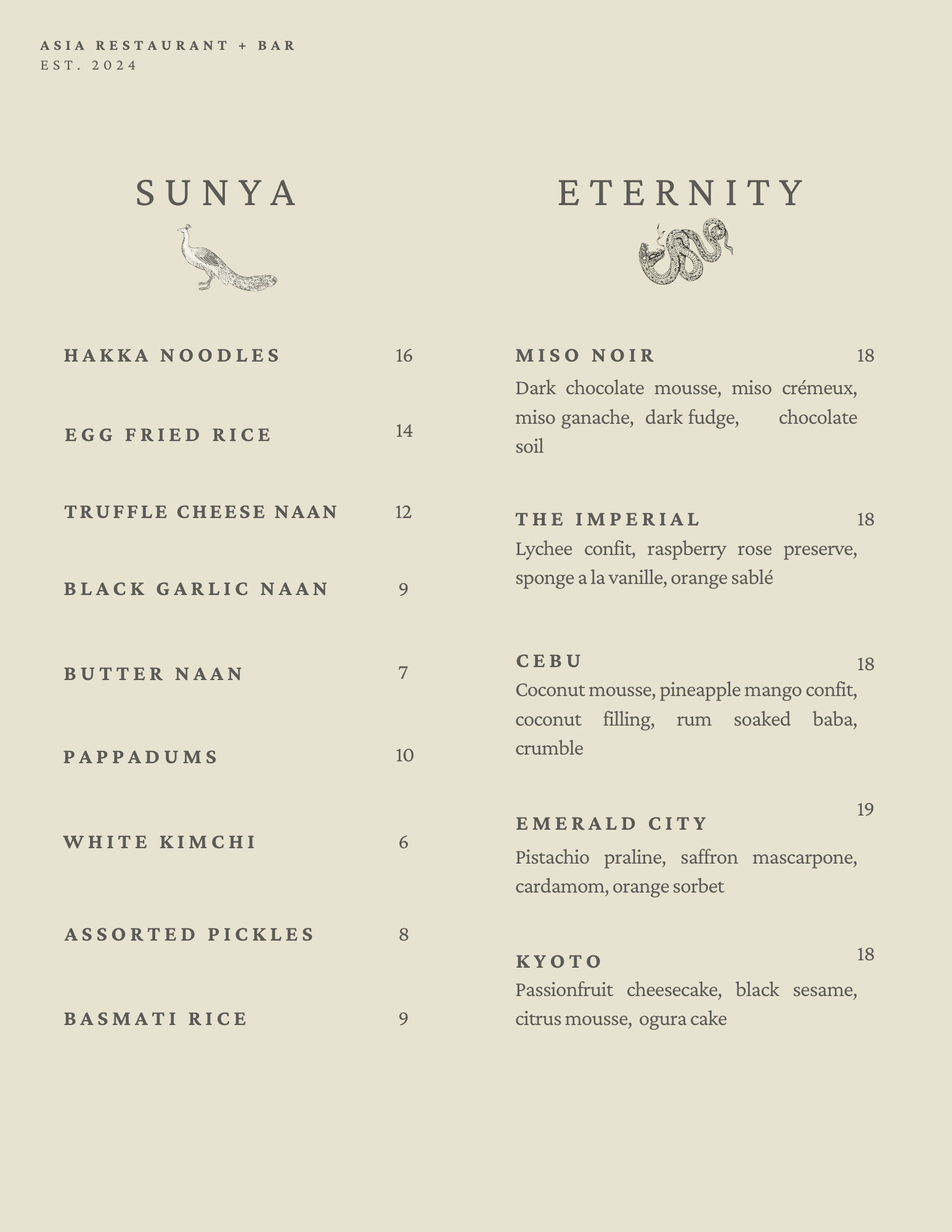 Asia Restaurant & Bar