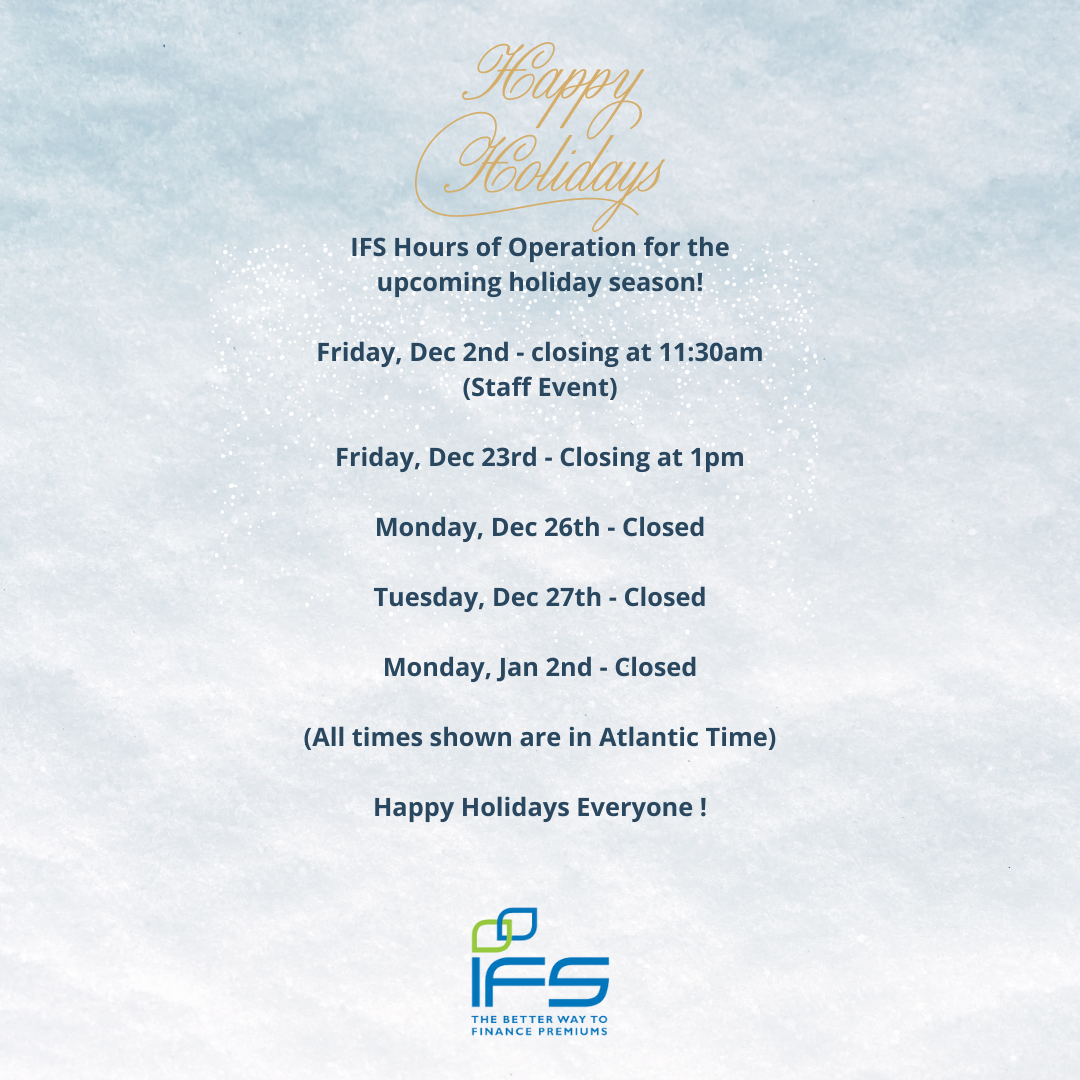 IFS Premium Financing | Canadian Insurance Solutions