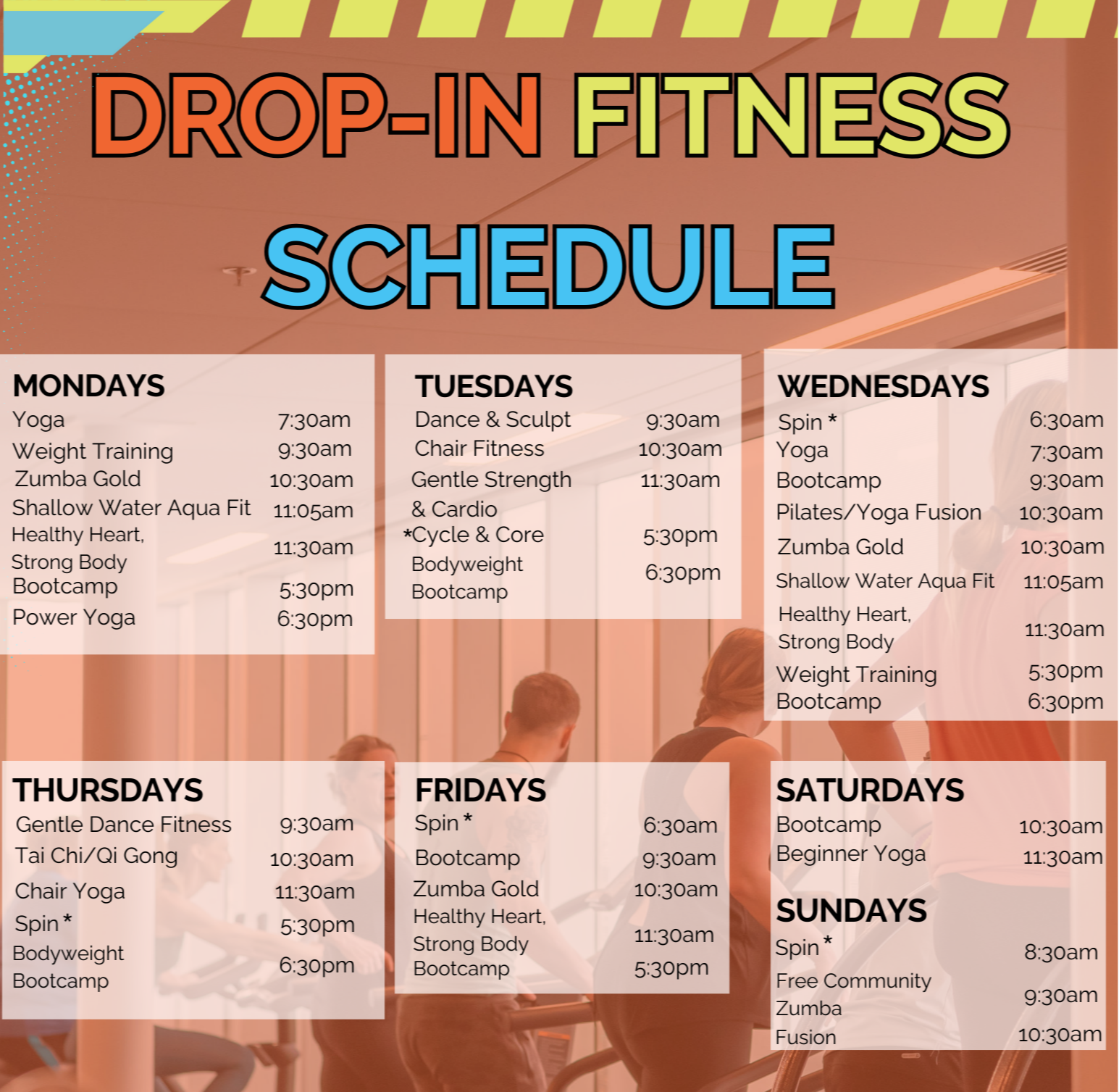 Fitness Classes & Weight Room